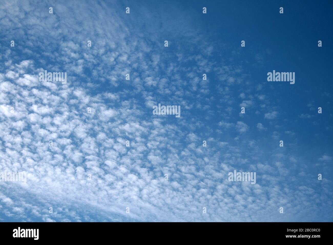 blue sky and white clouds, Ulanow, Poland Stock Photo - Alamy
