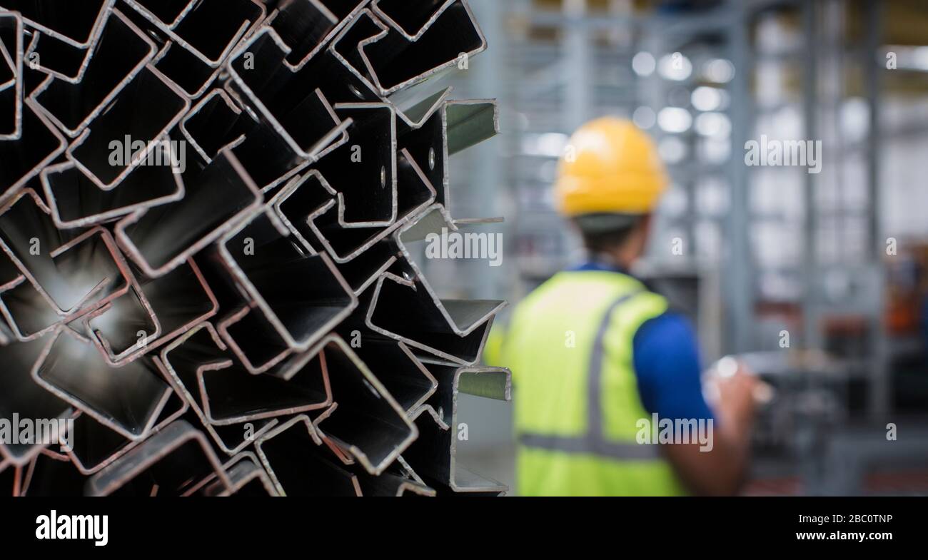 Steel worker working hi-res stock photography and images - Alamy
