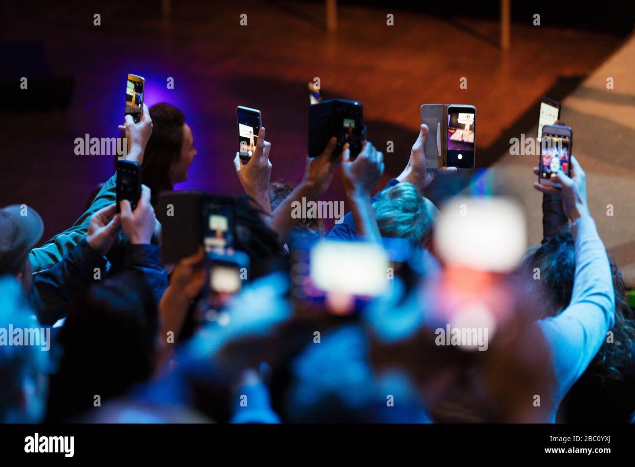 Videoing lecture hi-res stock photography and images - Alamy