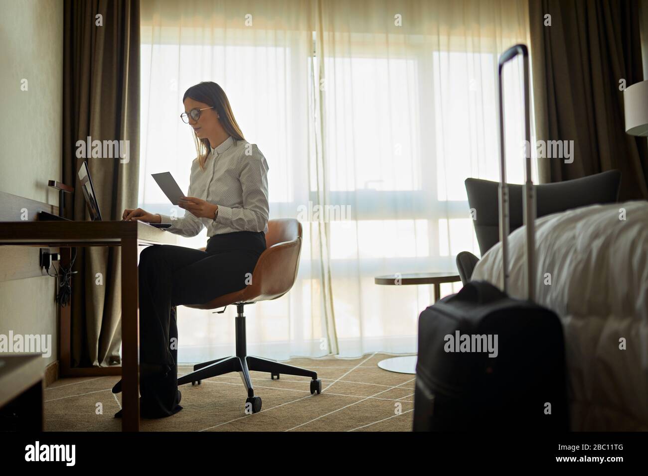 Hotel room desk hi-res stock photography and images - Alamy