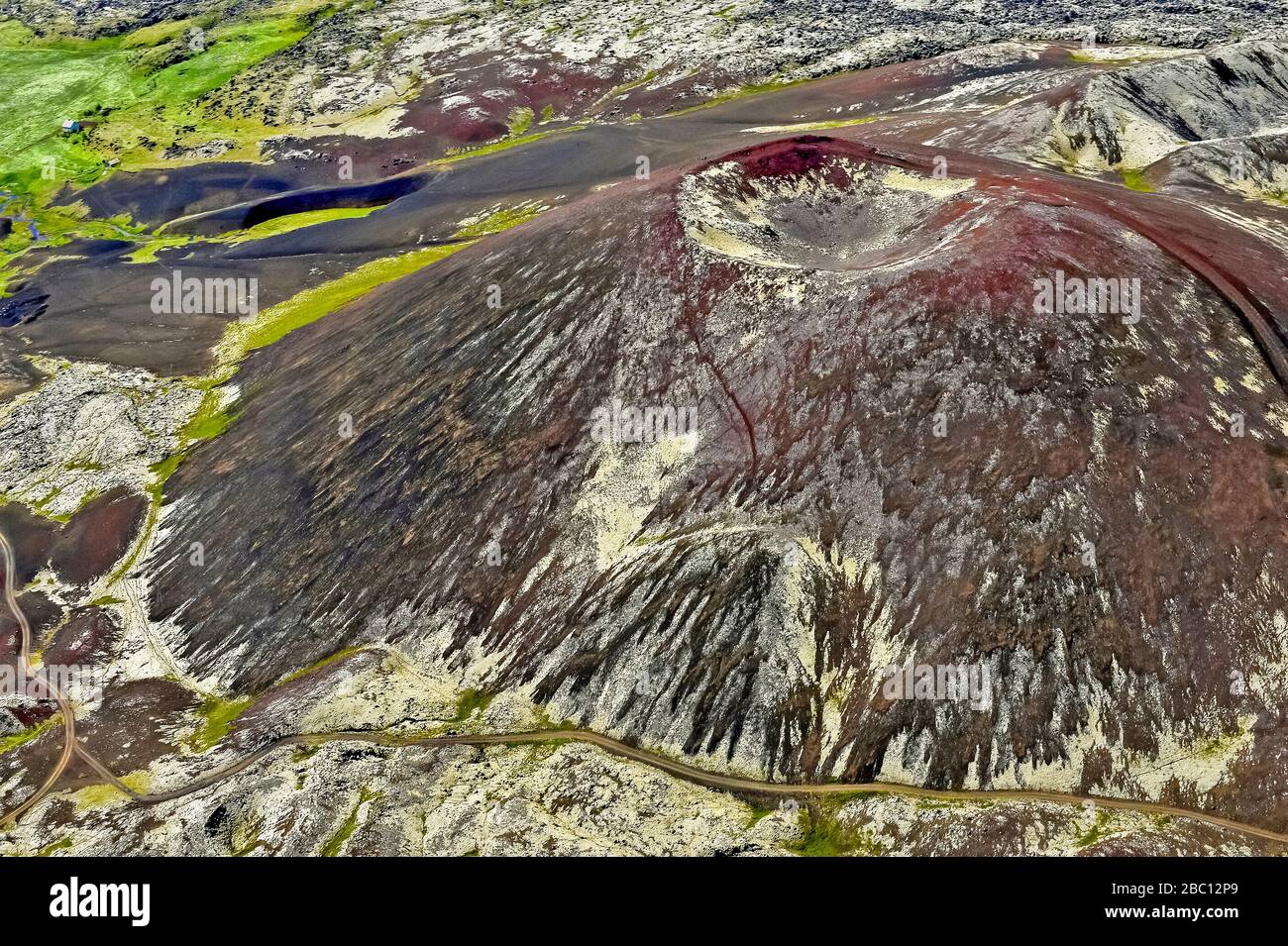 Eldborg crater iceland europe hi-res stock photography and images - Alamy