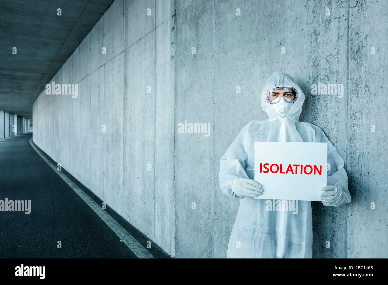 Isolation sign hi-res stock photography and images - Alamy