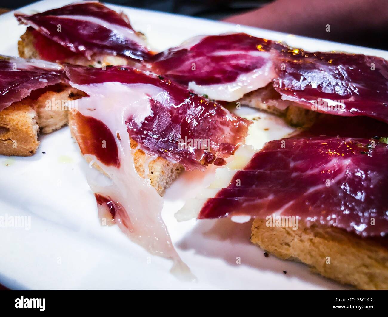 tasty mix spanish tapas with fresh ingredients Stock Photo - Alamy
