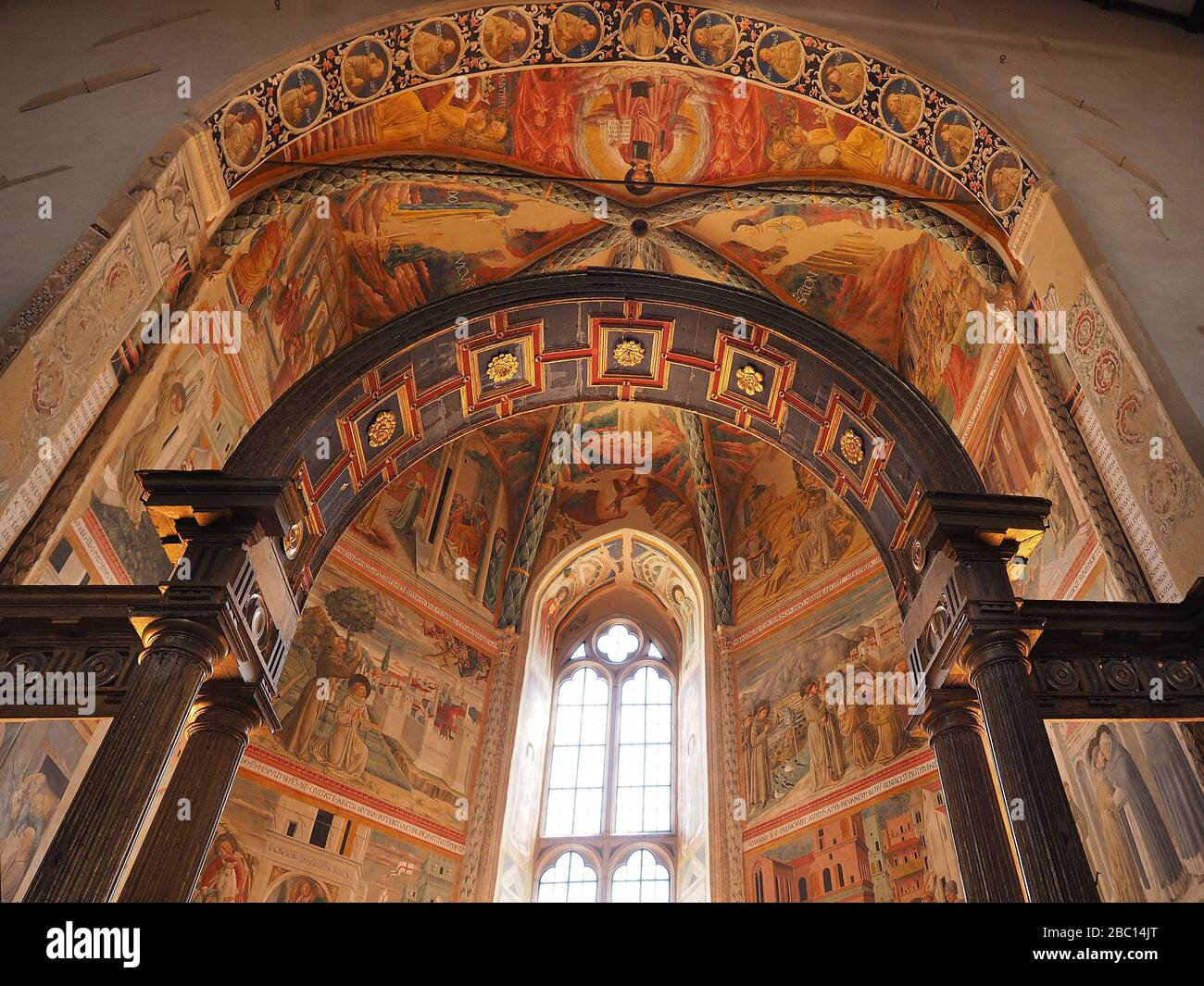 Benozzo Gozzoli frescoes, Museum Complex of San Francesco, Museo San ...