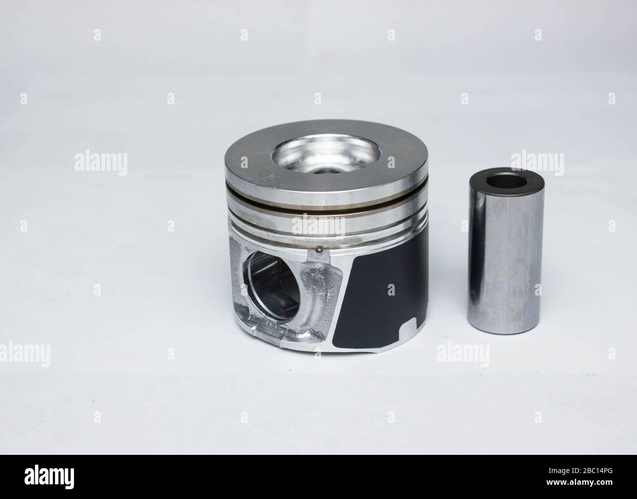 piston isolated on white background Stock Photo - Alamy