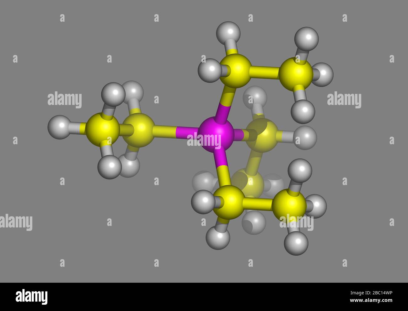Lead ethylene molecular model hi-res stock photography and images - Alamy