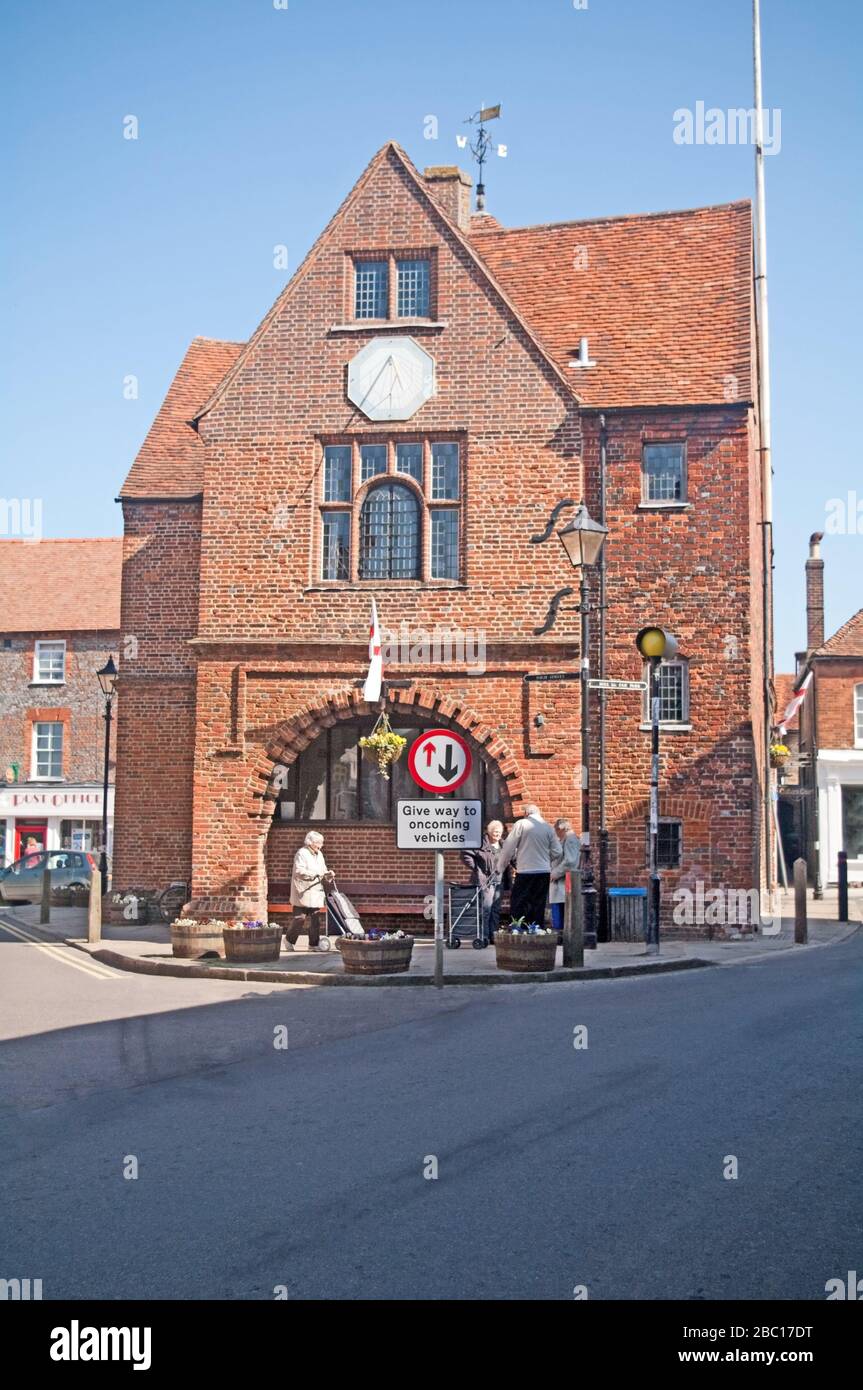 Watlington, Oxfordshire, Town Hall Stock Photo - Alamy