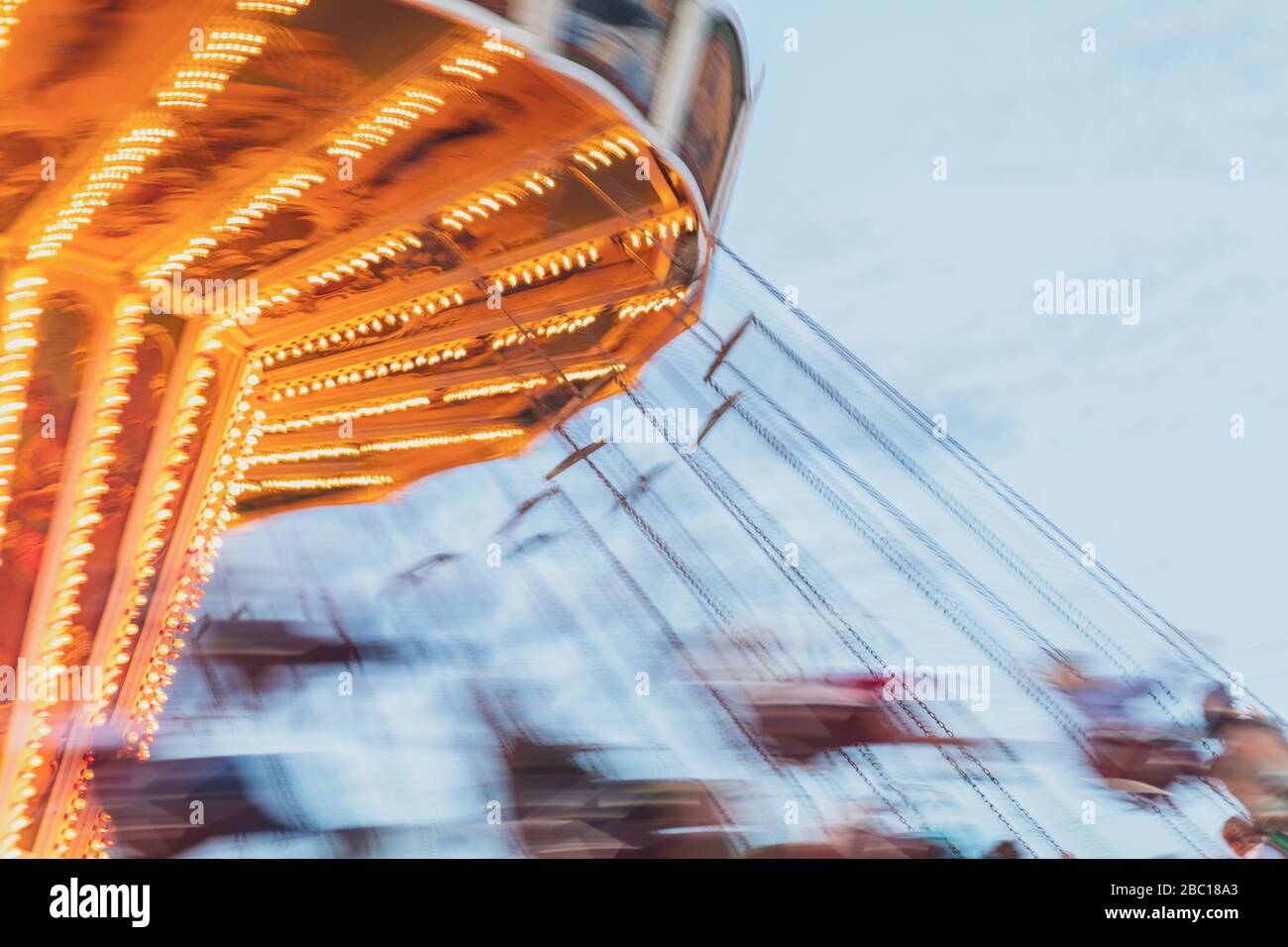 Swing carousel at the oktoberfest hi-res stock photography and images ...