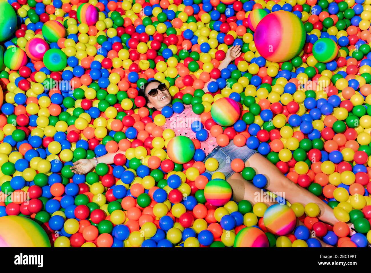 Among balls hi-res stock photography and images - Alamy