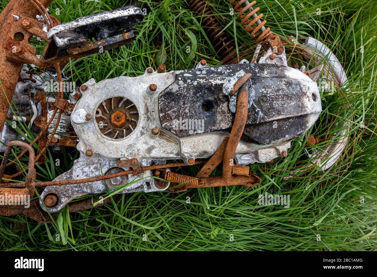 Motorcycle frame dirt hi-res stock photography and images - Alamy
