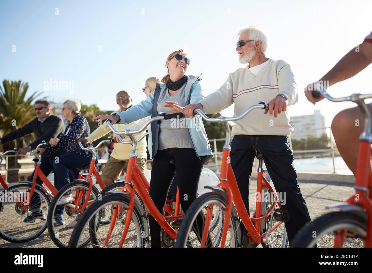 Group of people on boardwalk hi-res stock photography and images - Alamy