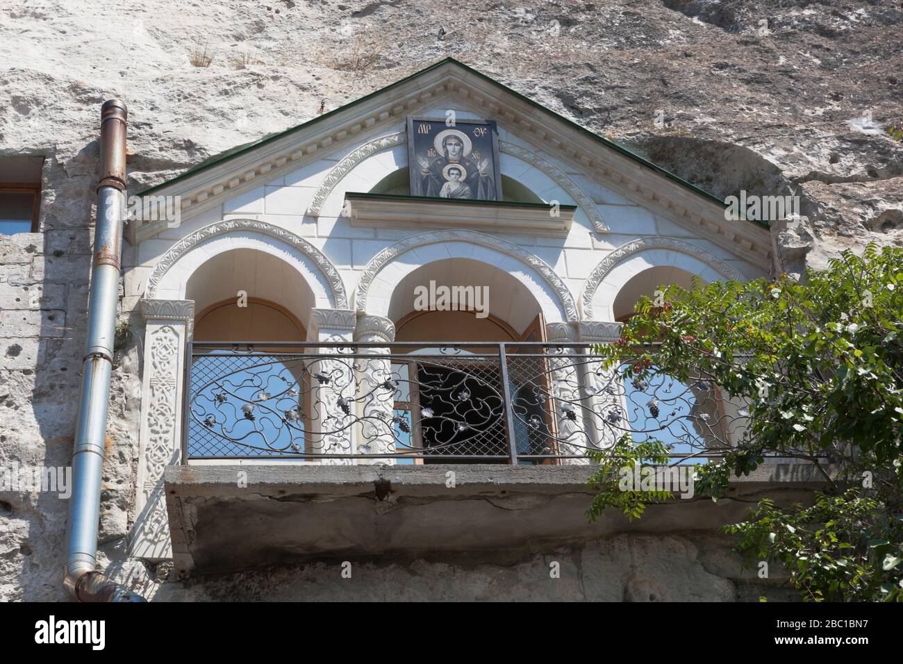 Cave temple in honor of St. Clement of the St. Clement Monastery in ...