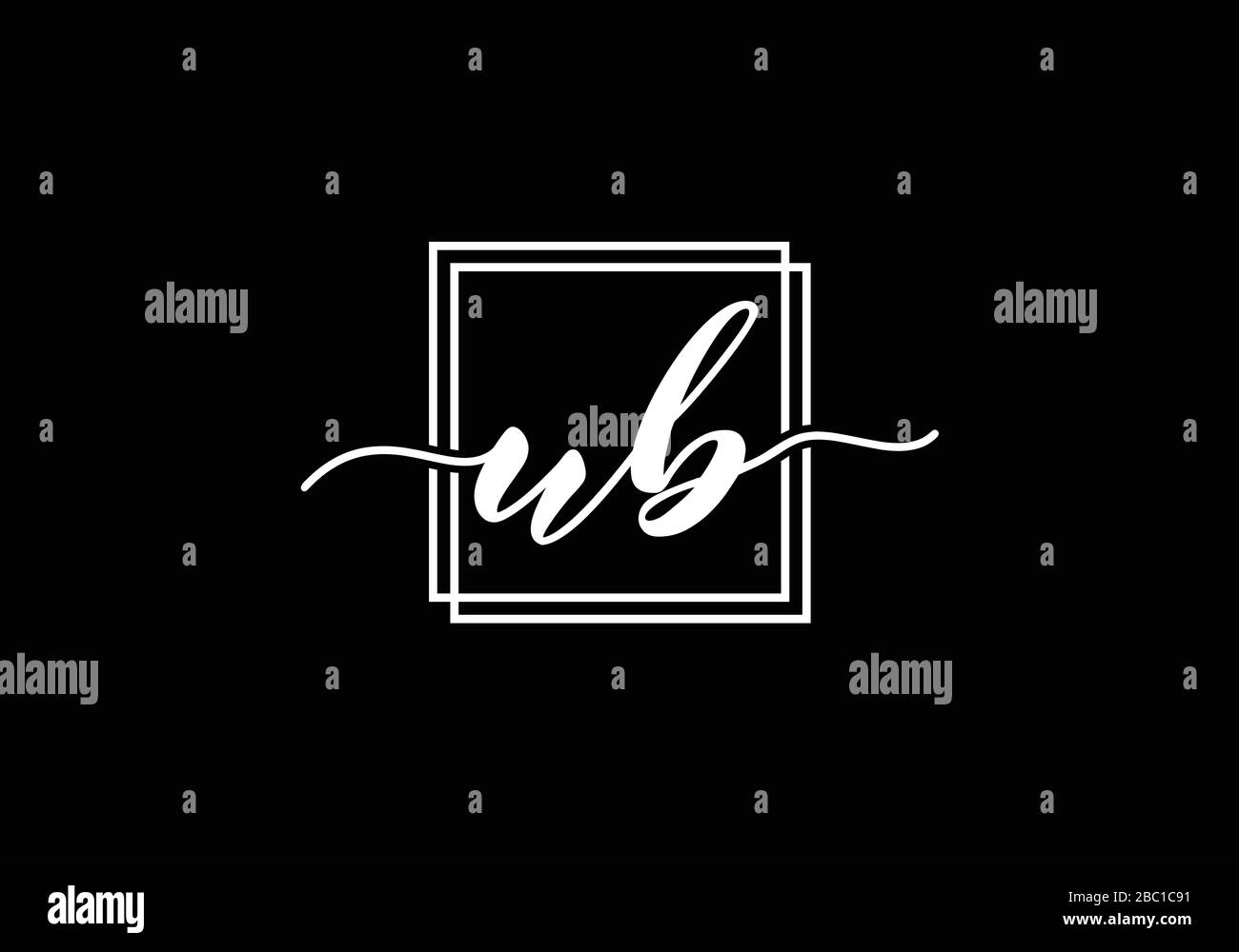 U B Initial Letter Logo design vector template, Graphic Alphabet Symbol ...