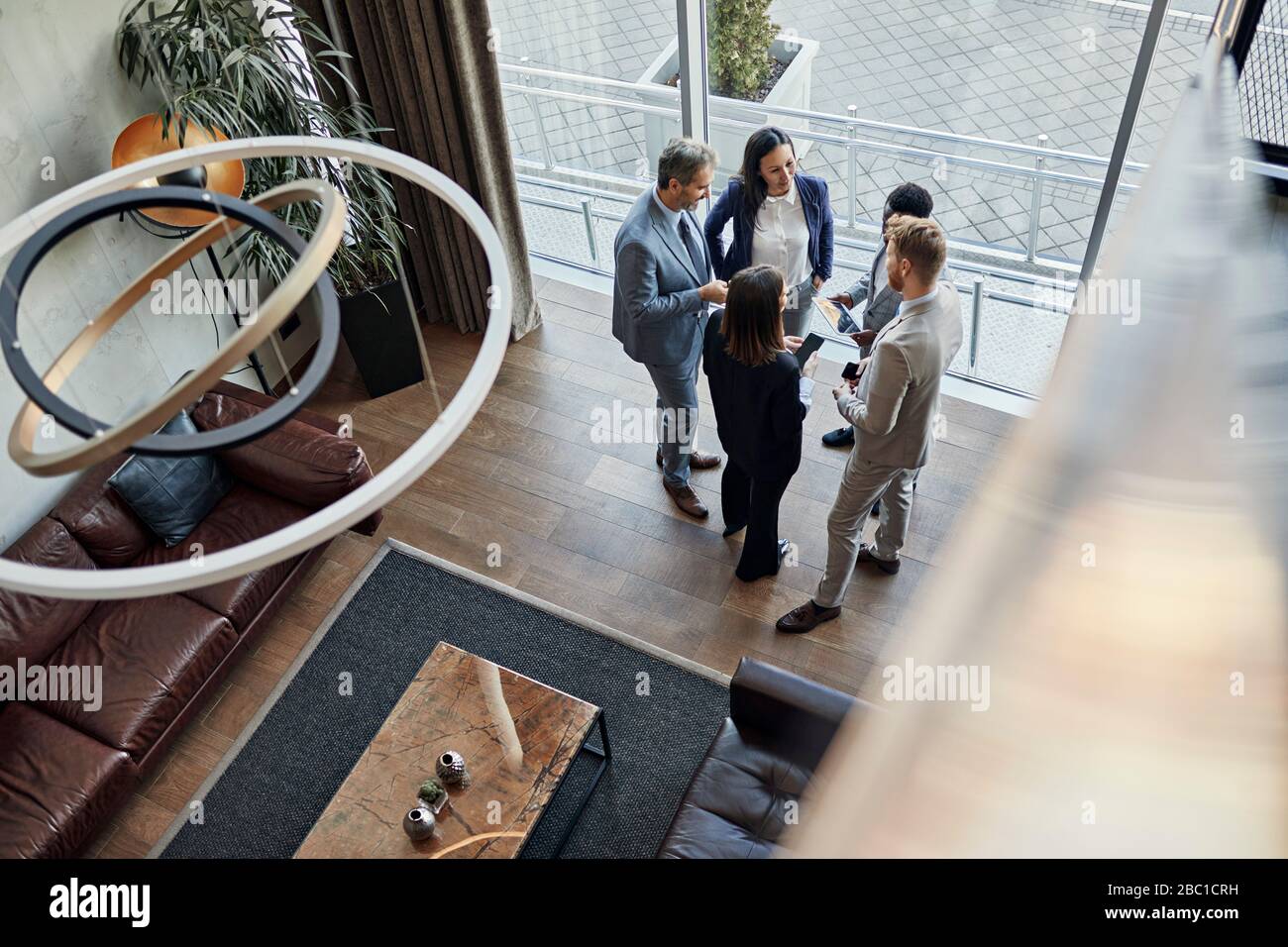 Group business people view birds hi-res stock photography and images ...