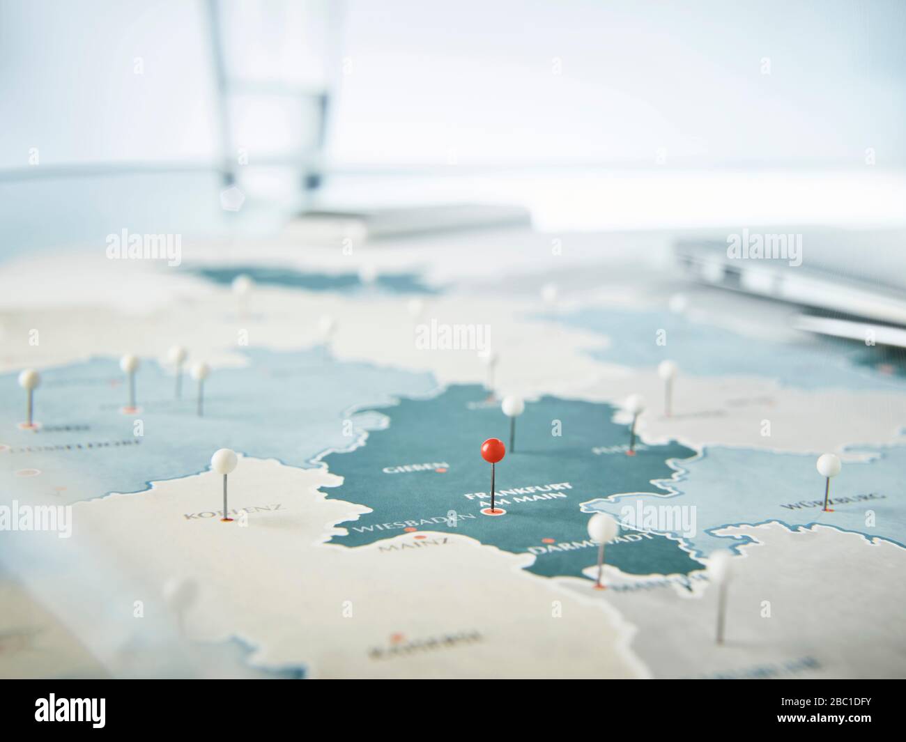 Map Pins Map High Resolution Stock Photography and Images - Alamy