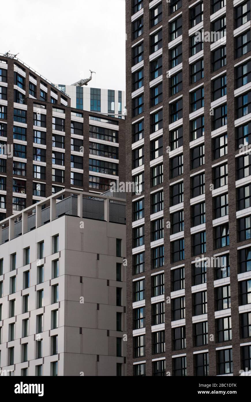 Aldgate Place Chase Evans Allies & Morrison Architects Brick Tower High ...