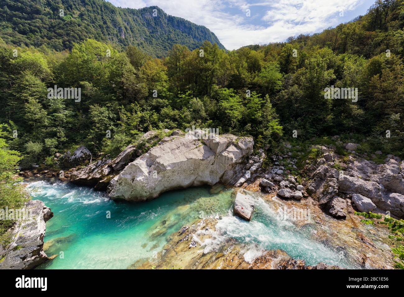Emerald river and slovenia hi-res stock photography and images - Alamy