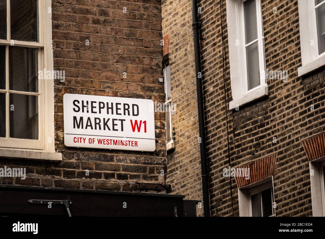 Shepherd Market - Mayfair London Stock Photo - Alamy