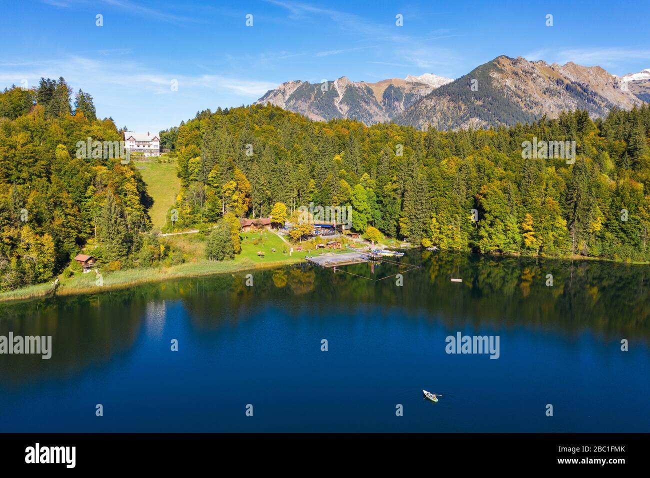 Alpen see person deutschland hi-res stock photography and images - Alamy