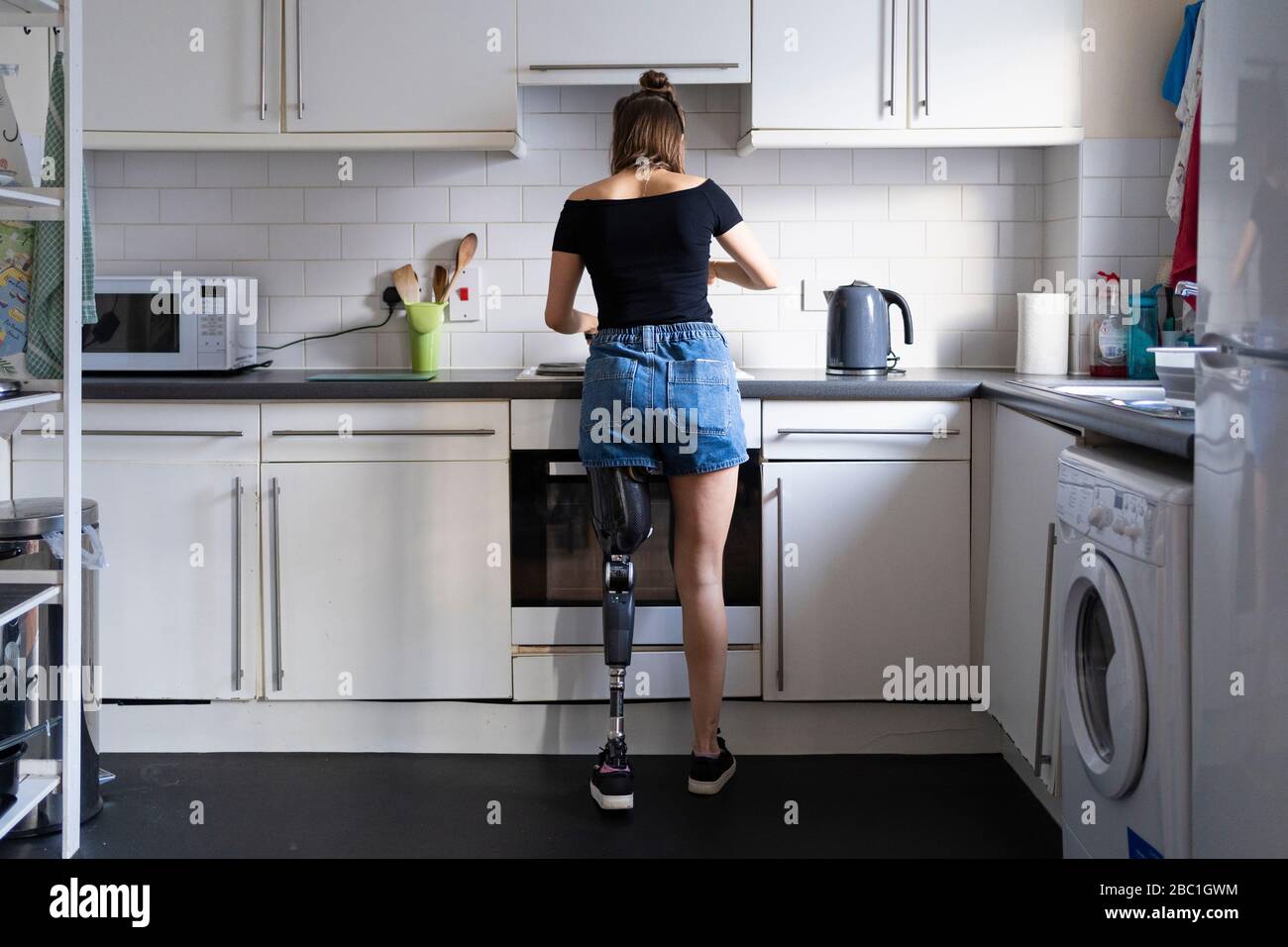 Amputee Kitchen High Resolution Stock Photography and Images - Alamy