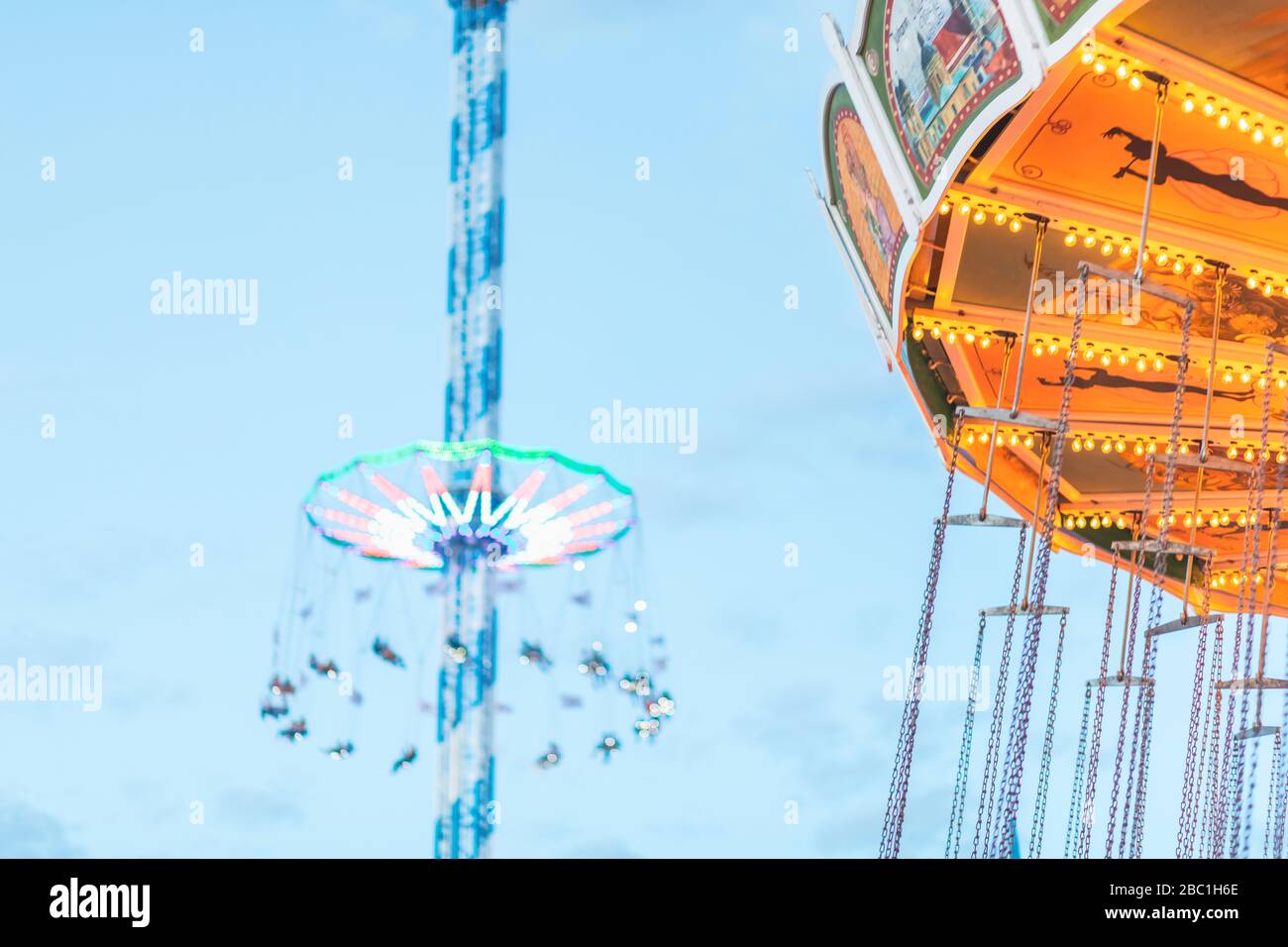 Swing carousel hi-res stock photography and images - Alamy