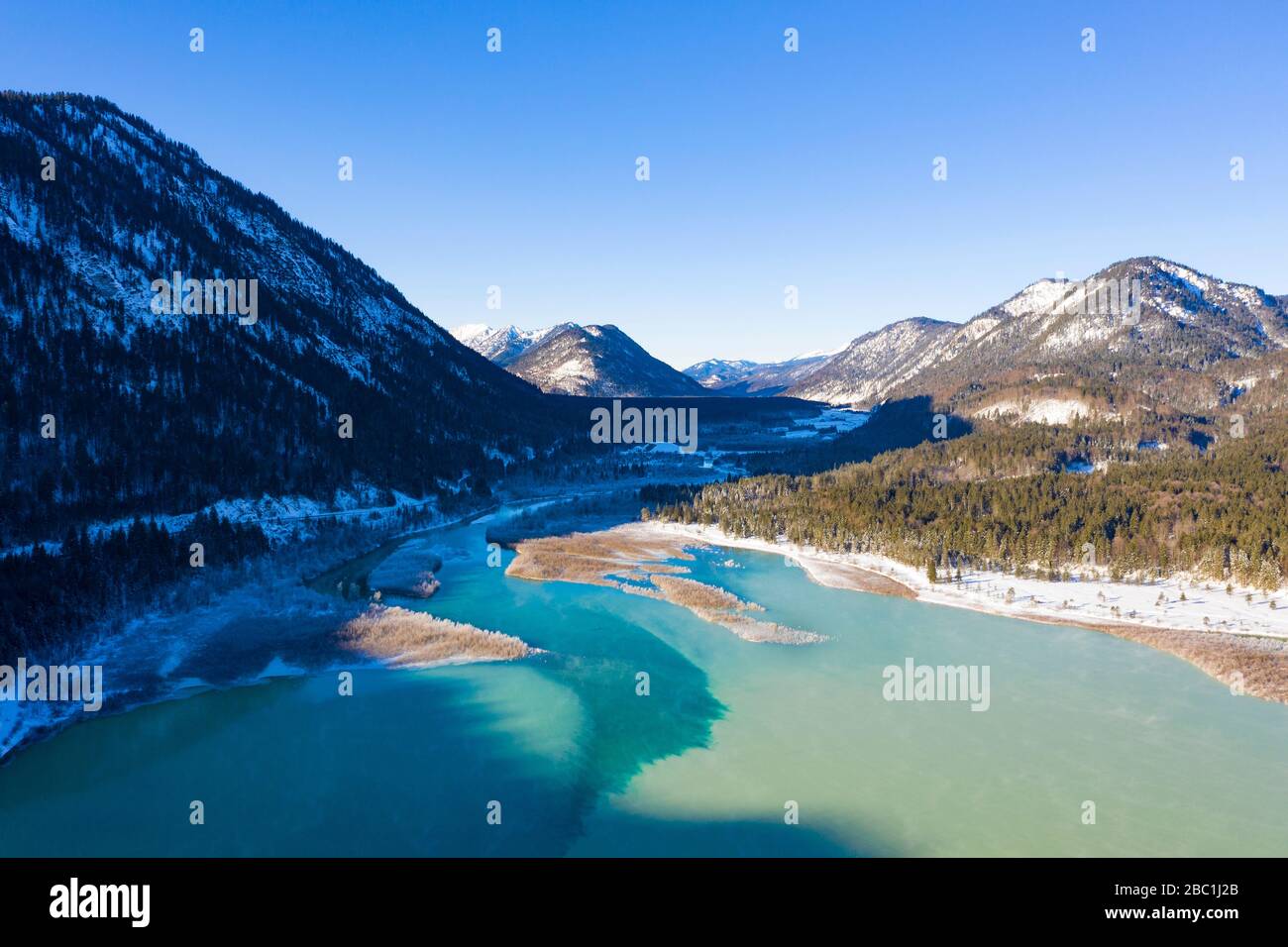 Isar at sylvensteinsee hi-res stock photography and images - Alamy