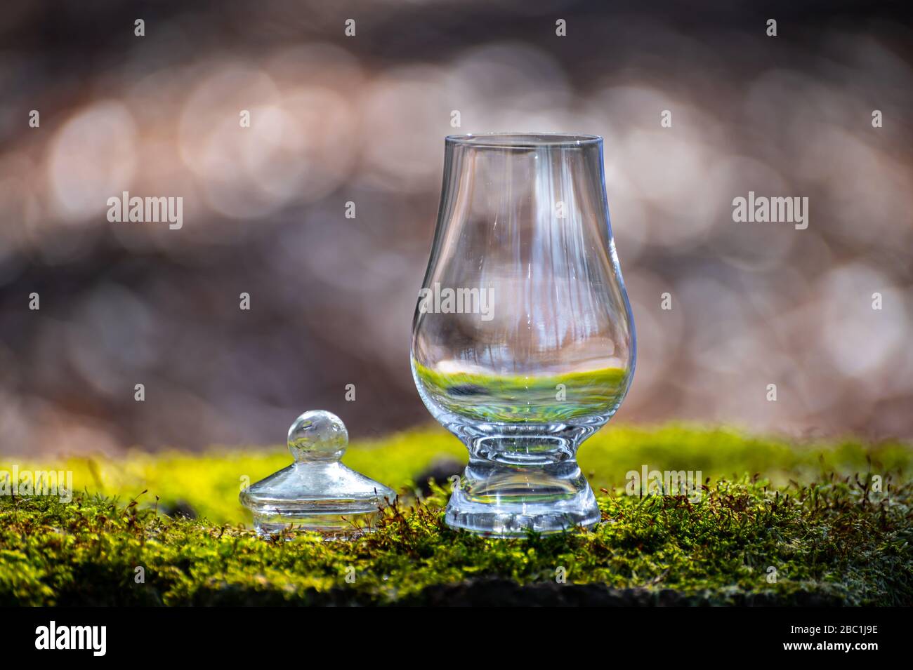 Tasting of scotch single malt whisky from Islay island, most intensely ...