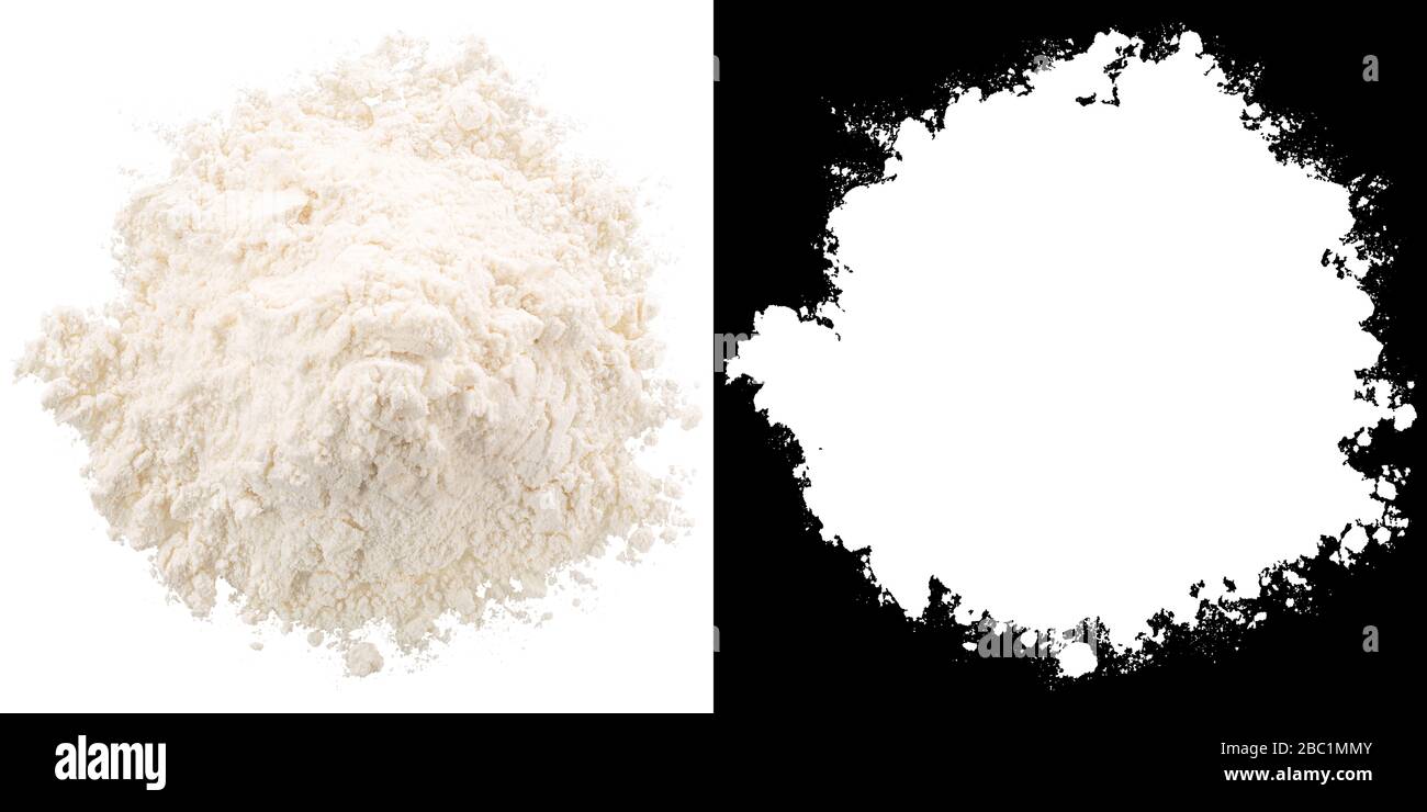 Flour pile above hi-res stock photography and images - Alamy