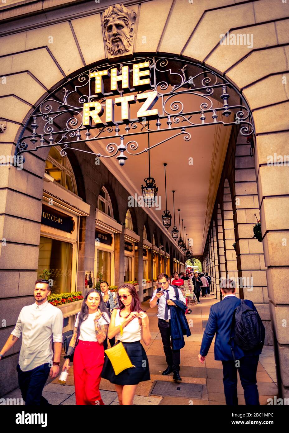 The Ritz, Mayfair London Stock Photo - Alamy