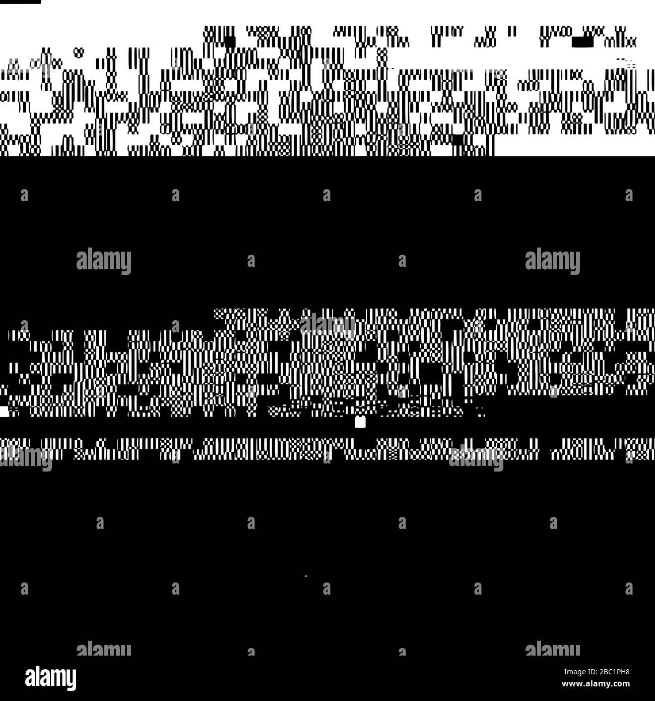 Glitch overlay distress texture. Cyber hacker attack theme creative ...