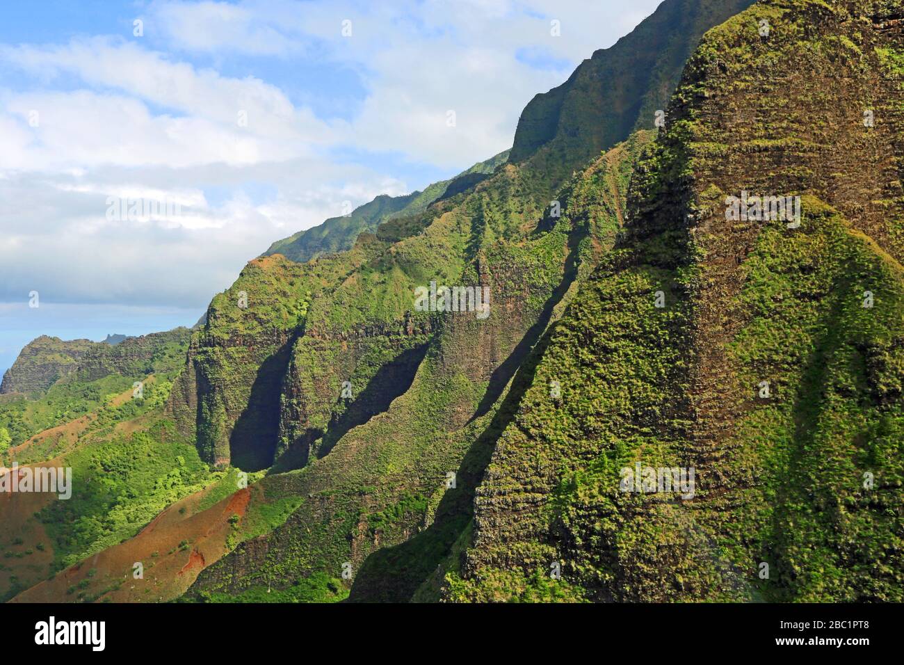 Cliffs of Na Pali coast - Kauai, Hawaii Stock Photo - Alamy