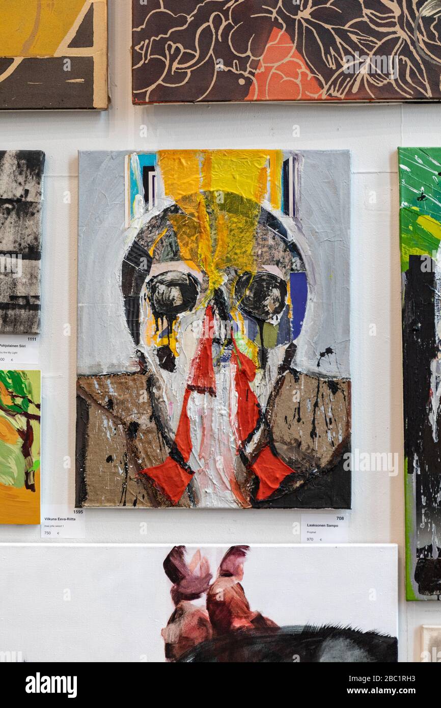 Prophet - painting by Sampo Laaksonen at Finnish Painters' Union's ...