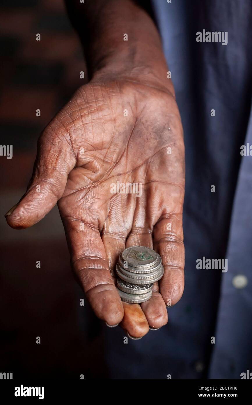 Beggar Hand High Resolution Stock Photography and Images - Alamy