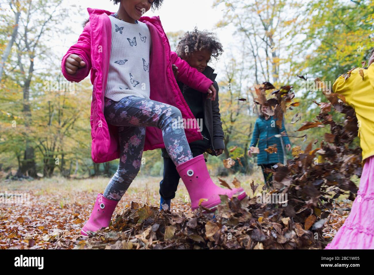 Boy girl kick play hi-res stock photography and images - Alamy