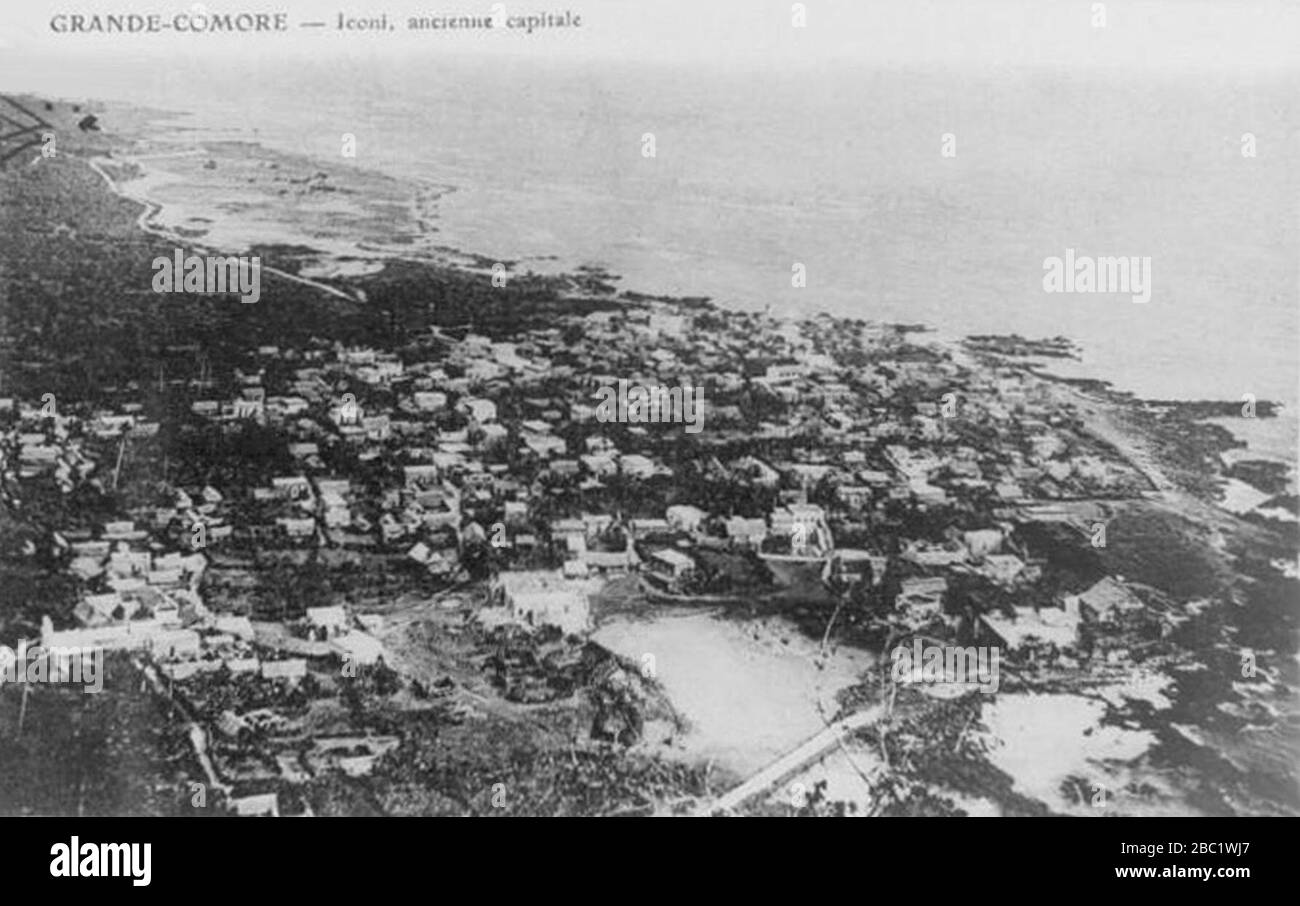 Grande Comore-Iconi-Ancienne capitale Stock Photo - Alamy