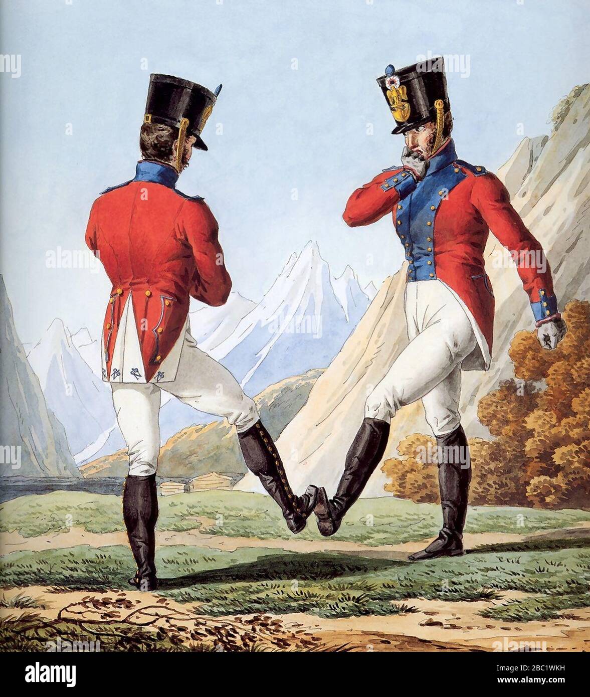 Swiss infantry hi-res stock photography and images - Alamy