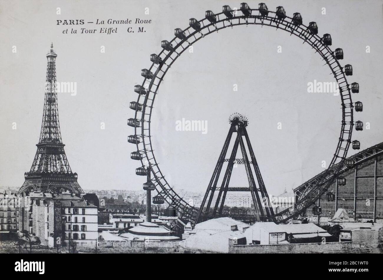 Grande roue vintage hi-res stock photography and images - Alamy