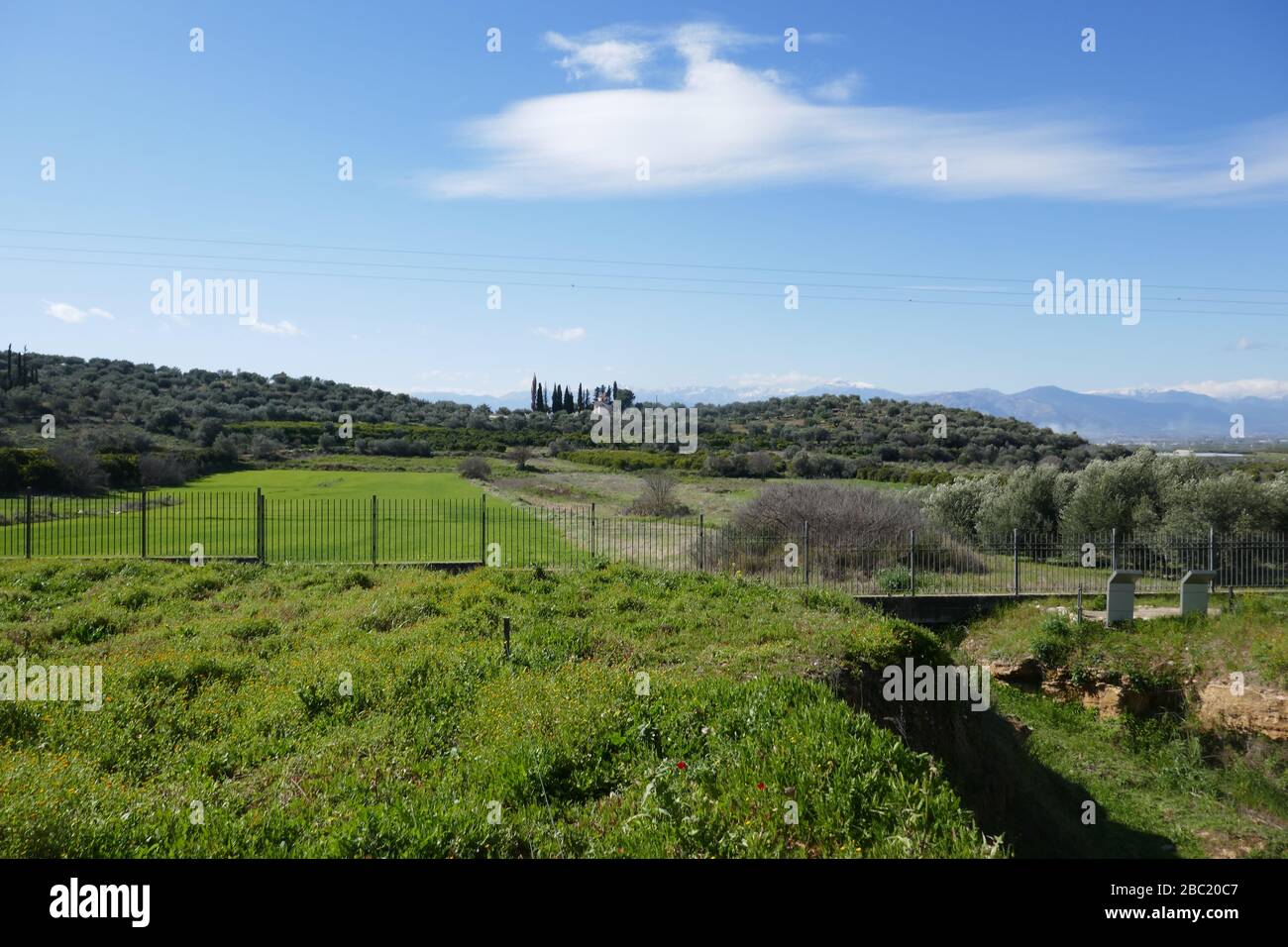 Dendra temple hi-res stock photography and images - Alamy