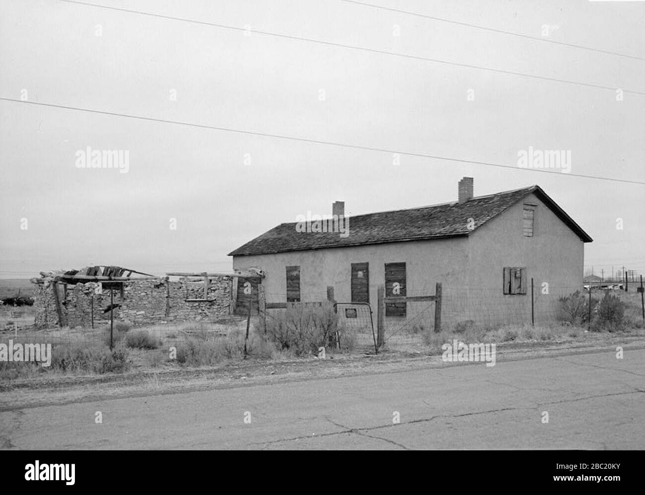 Granger Stage Station Stock Photo - Alamy