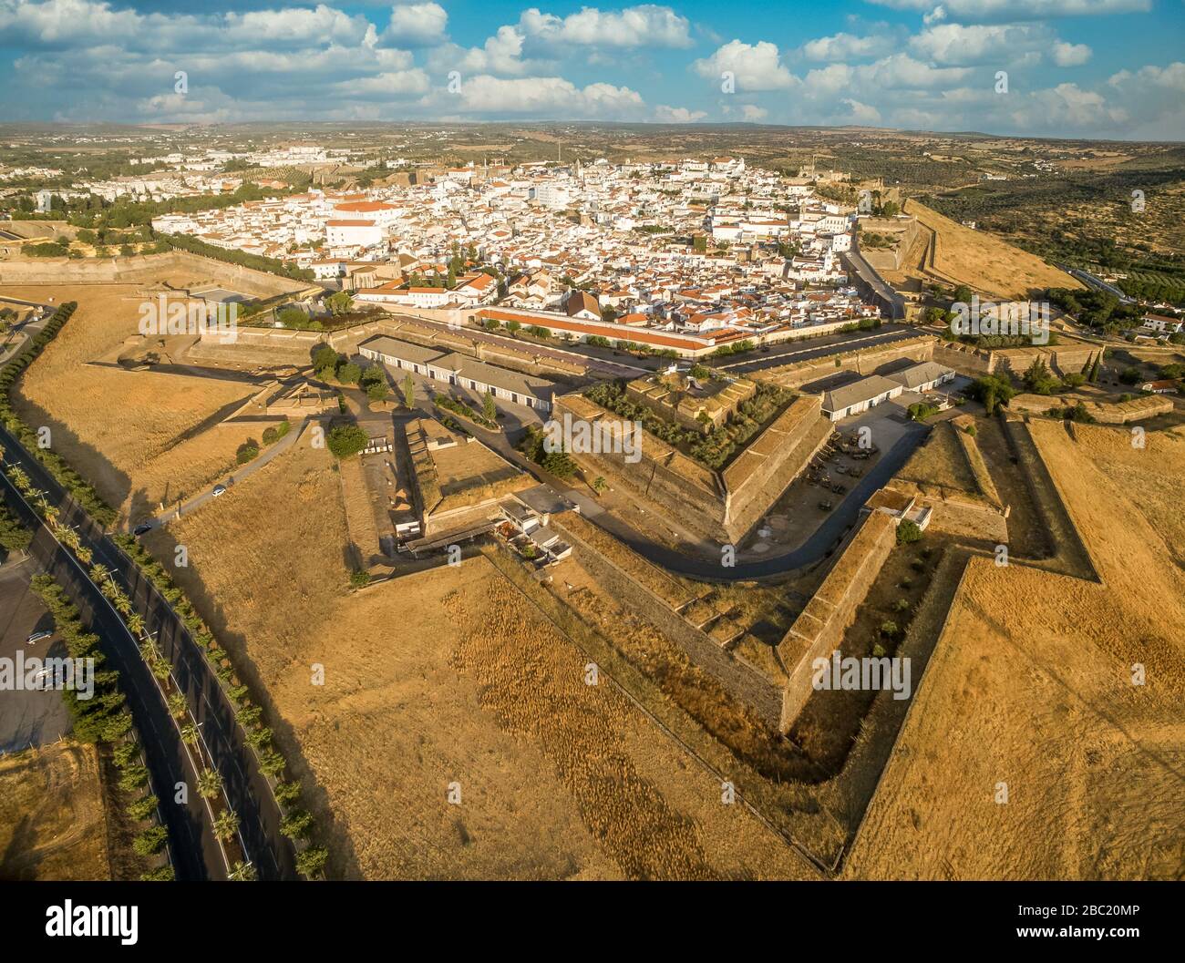Start fort in Elvas Portugal Stock Photo - Alamy