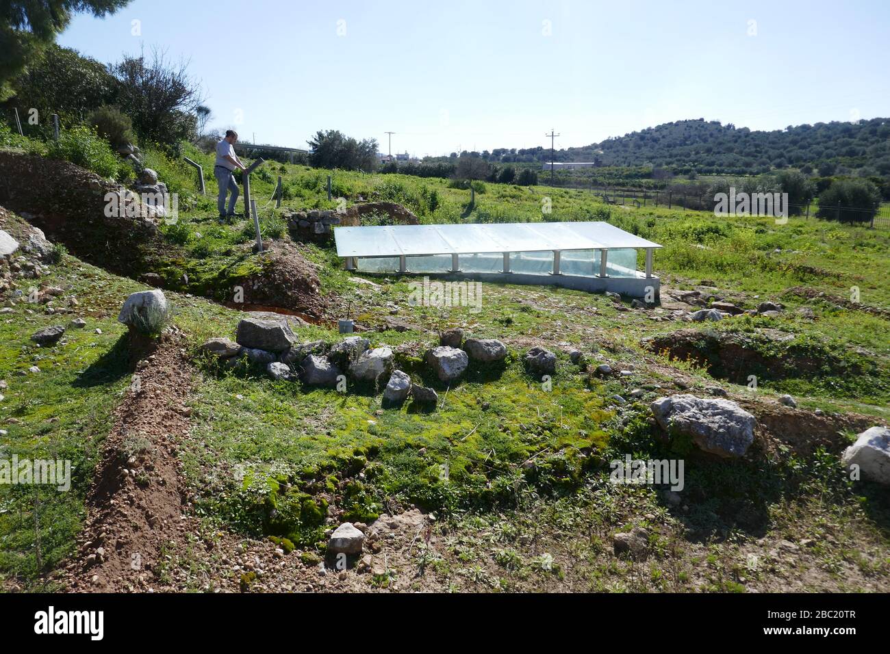 Dendra temple hi-res stock photography and images - Alamy