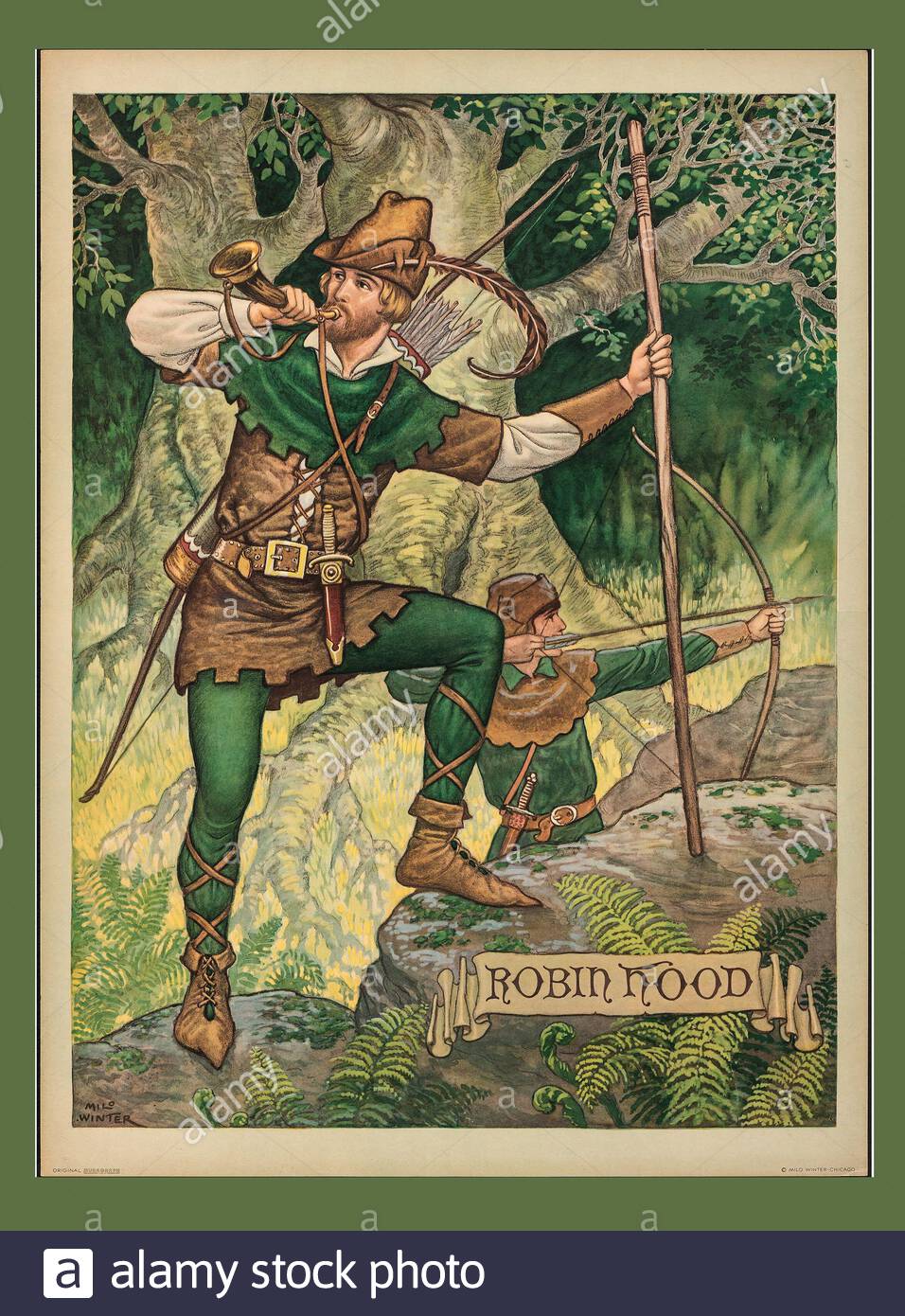 Robin Hood Illustration High Resolution Stock Photography and Images ... Robin Hood Illustration High Resolution Stock Photography and Images ...