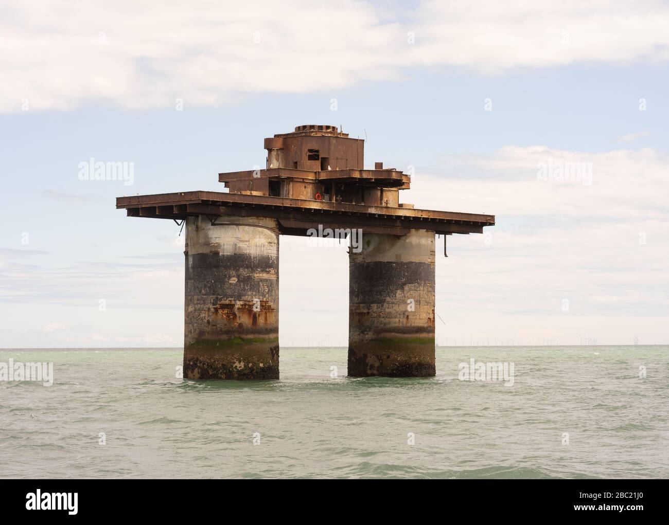 Sea forts thames ww2 hi-res stock photography and images - Alamy