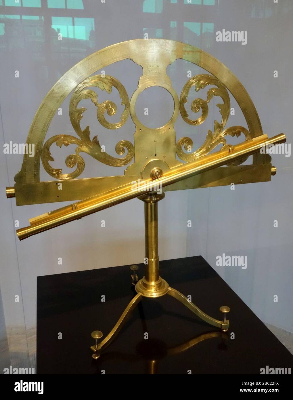 Graphometer, Louis Chapotot, Paris, c. 1680 - Mathematisch ...