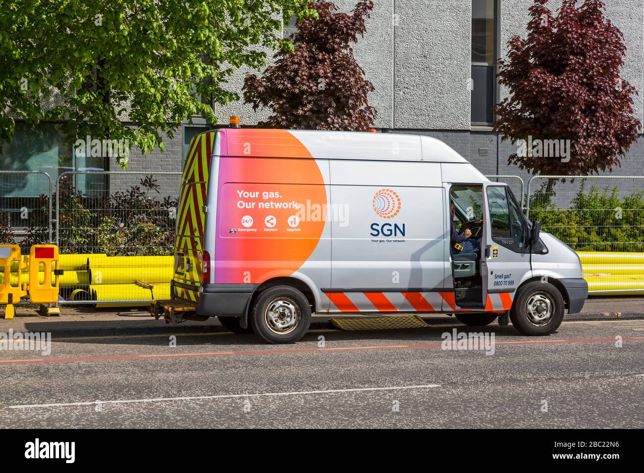 Sgn gas vans hi-res stock photography and images - Alamy