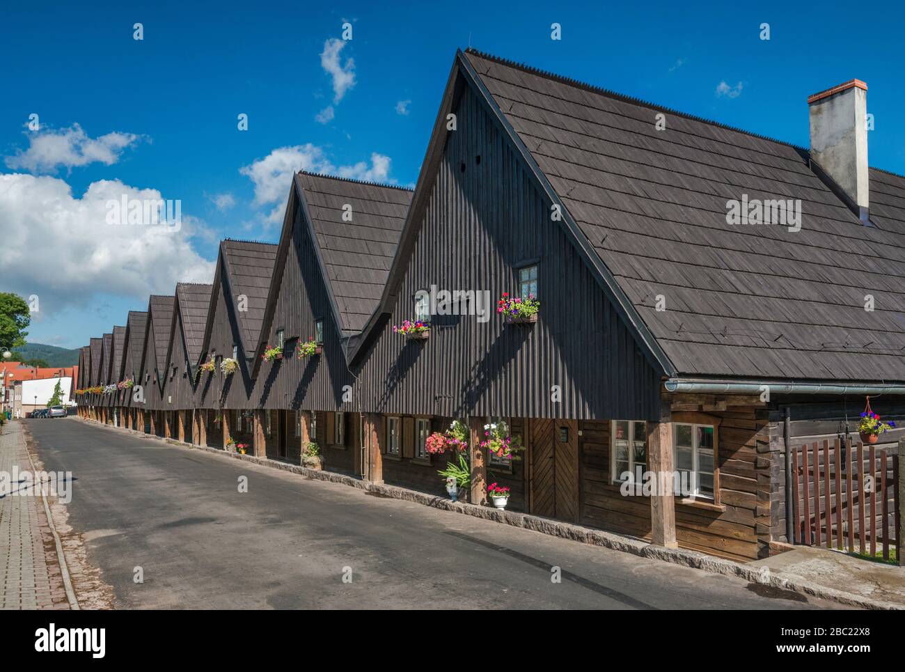 The 12 Apostles, Weavers Houses, 17th century, in Chelmsko Slaskie ...
