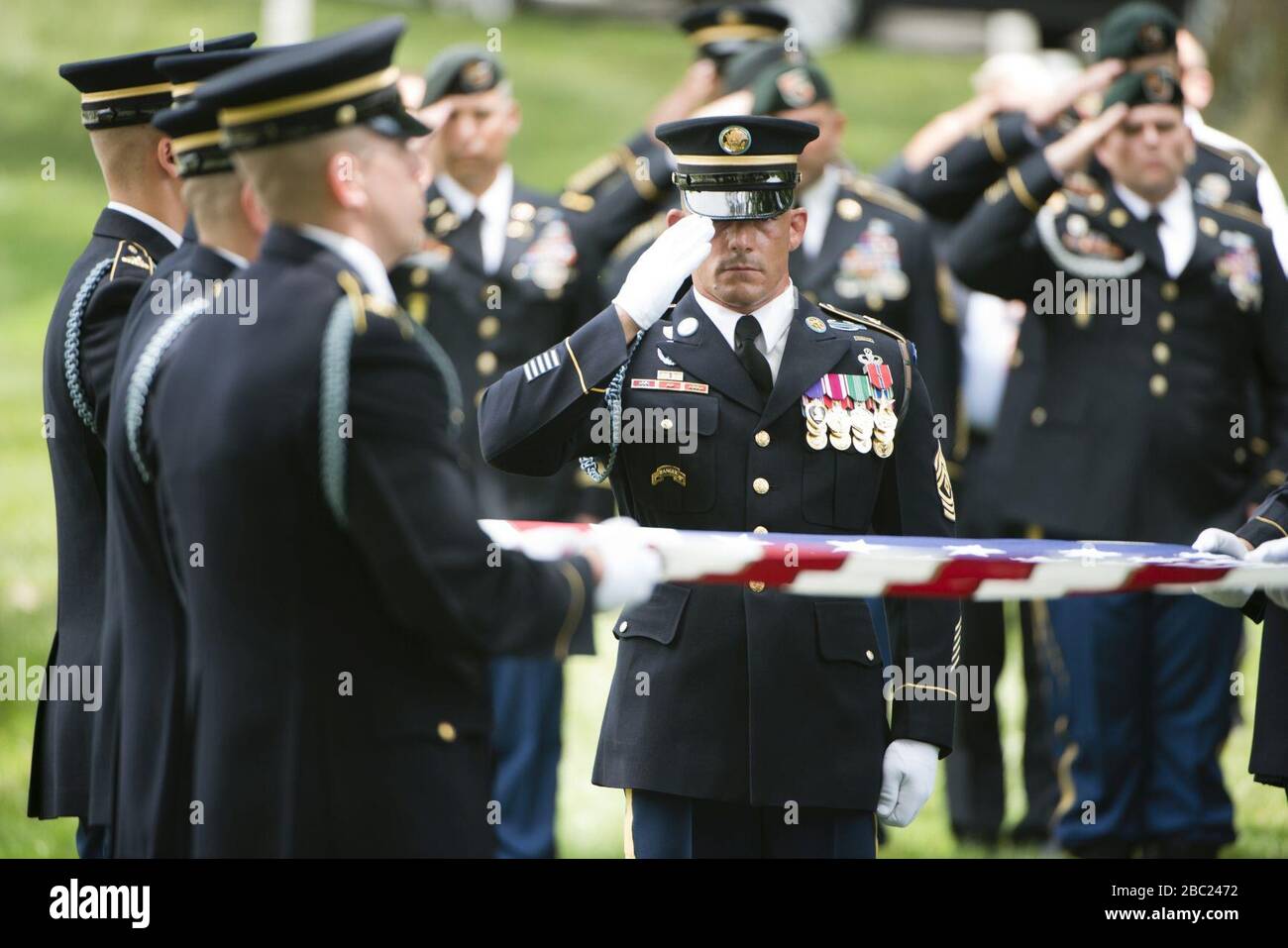 Graveside service for U.S. Army Sgt. 1st Class Alan Lee Boyer in ...