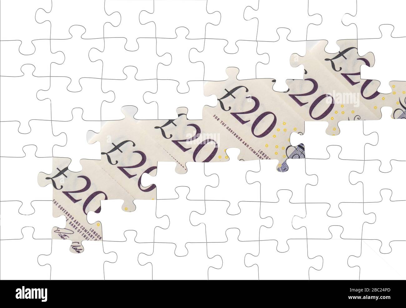 Uk money note collage hi-res stock photography and images - Alamy
