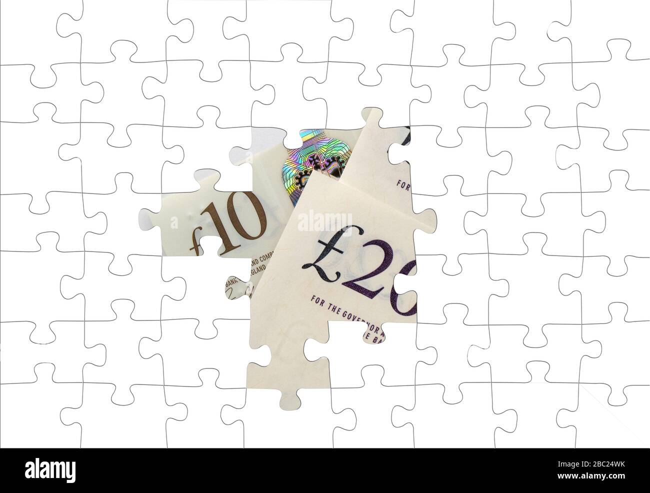 Uk money note collage hi-res stock photography and images - Alamy