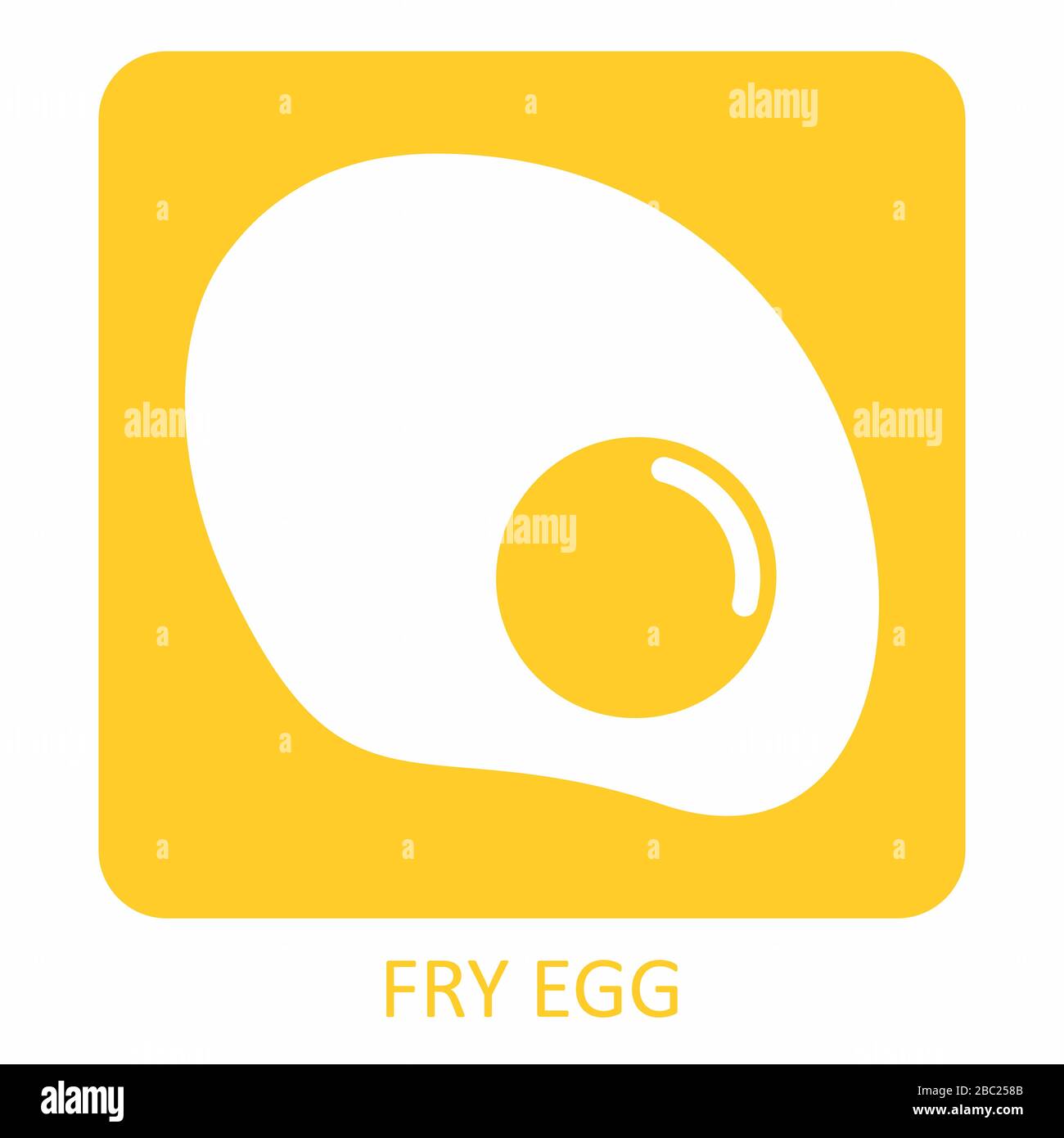 Fry circle logo hi-res stock photography and images - Alamy